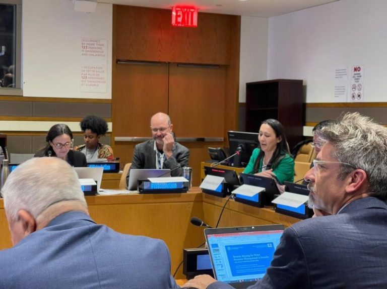 Our colleagues Annemarie and Boudewijn attended the UN Water Conference ...